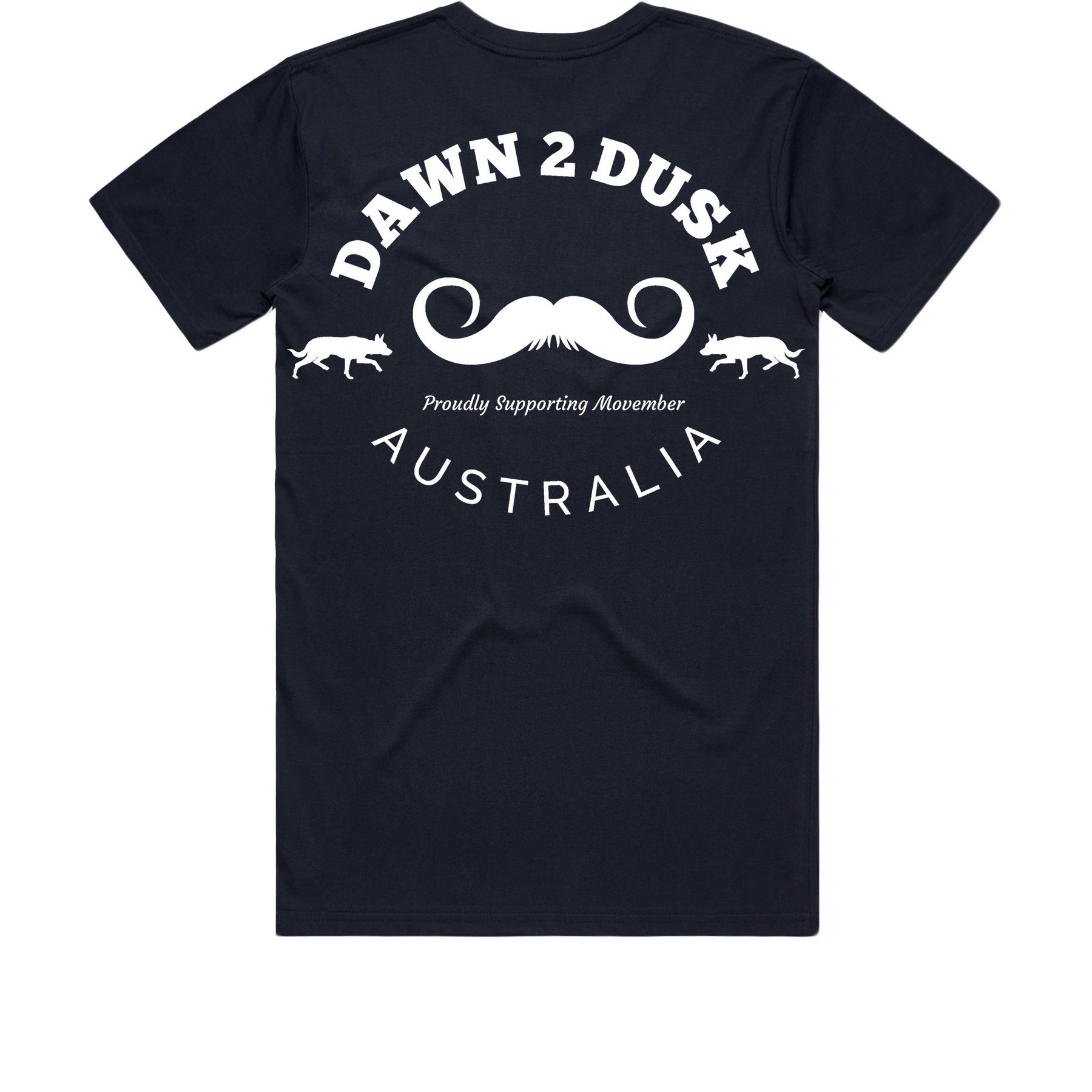 D2D Movember Tee – Dawn2Dusk Australia